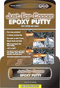 Amazon.com: Just For Copper JFC070 Masilla epoxi : Automotriz