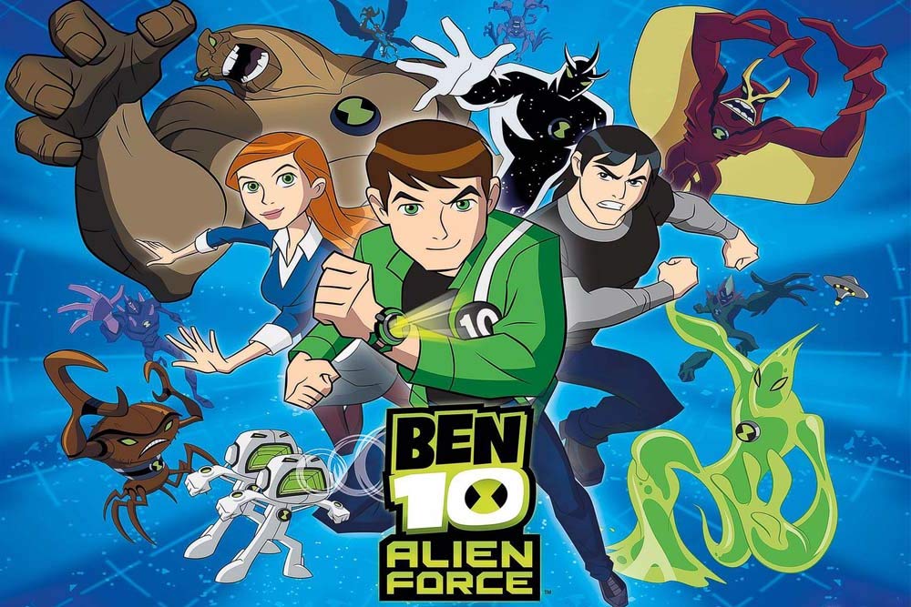 wallpics® Ben 10 Waterproof Vinyl Sticker Poster | (12X18 inches ...