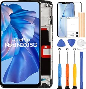 Amazon.com: for OnePlus Nord N200 5G Screen Replacement kit, LCD ...