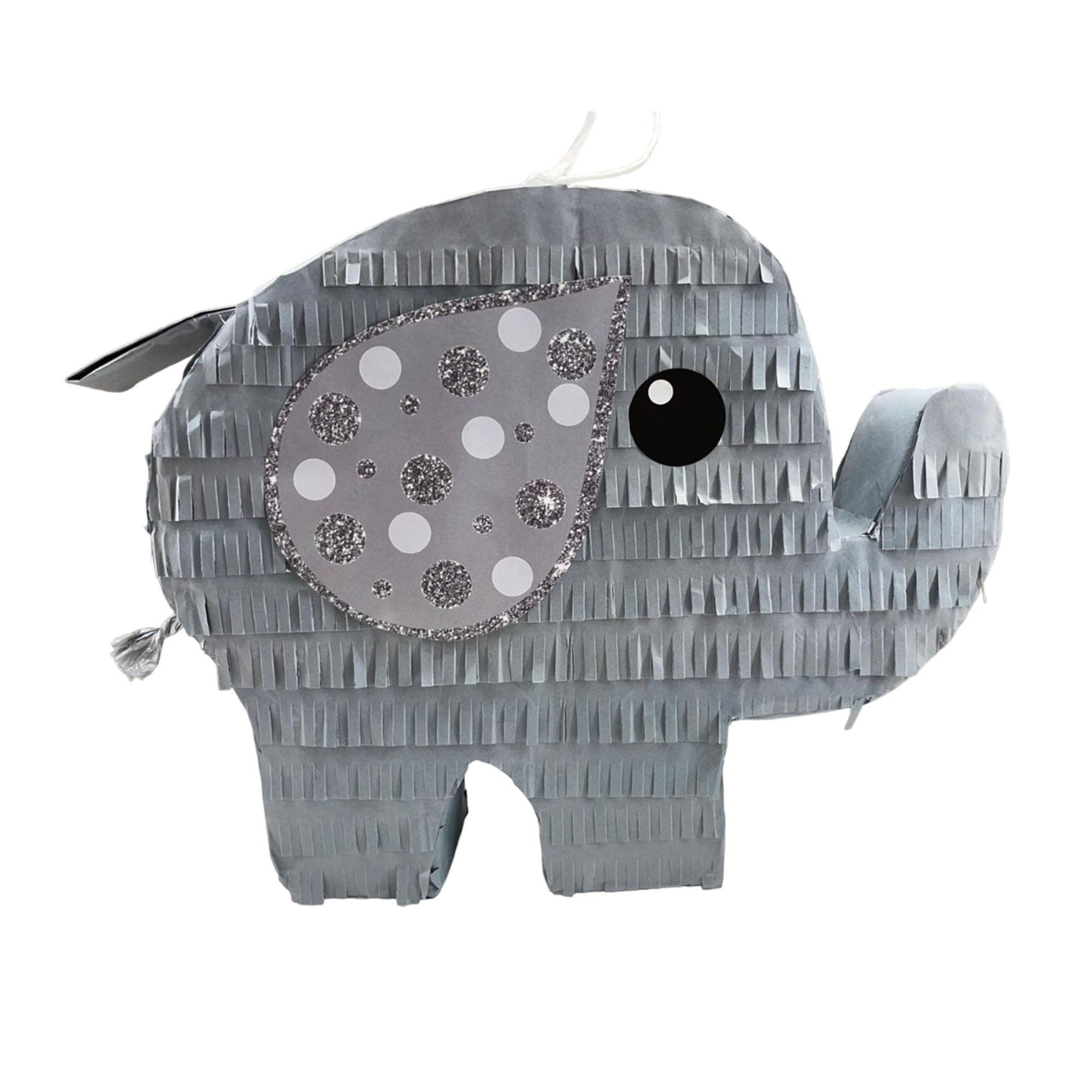 Amazon.com: APINATA4U Gray Baby Elephant Pinata for Kids, Animal Theme ...
