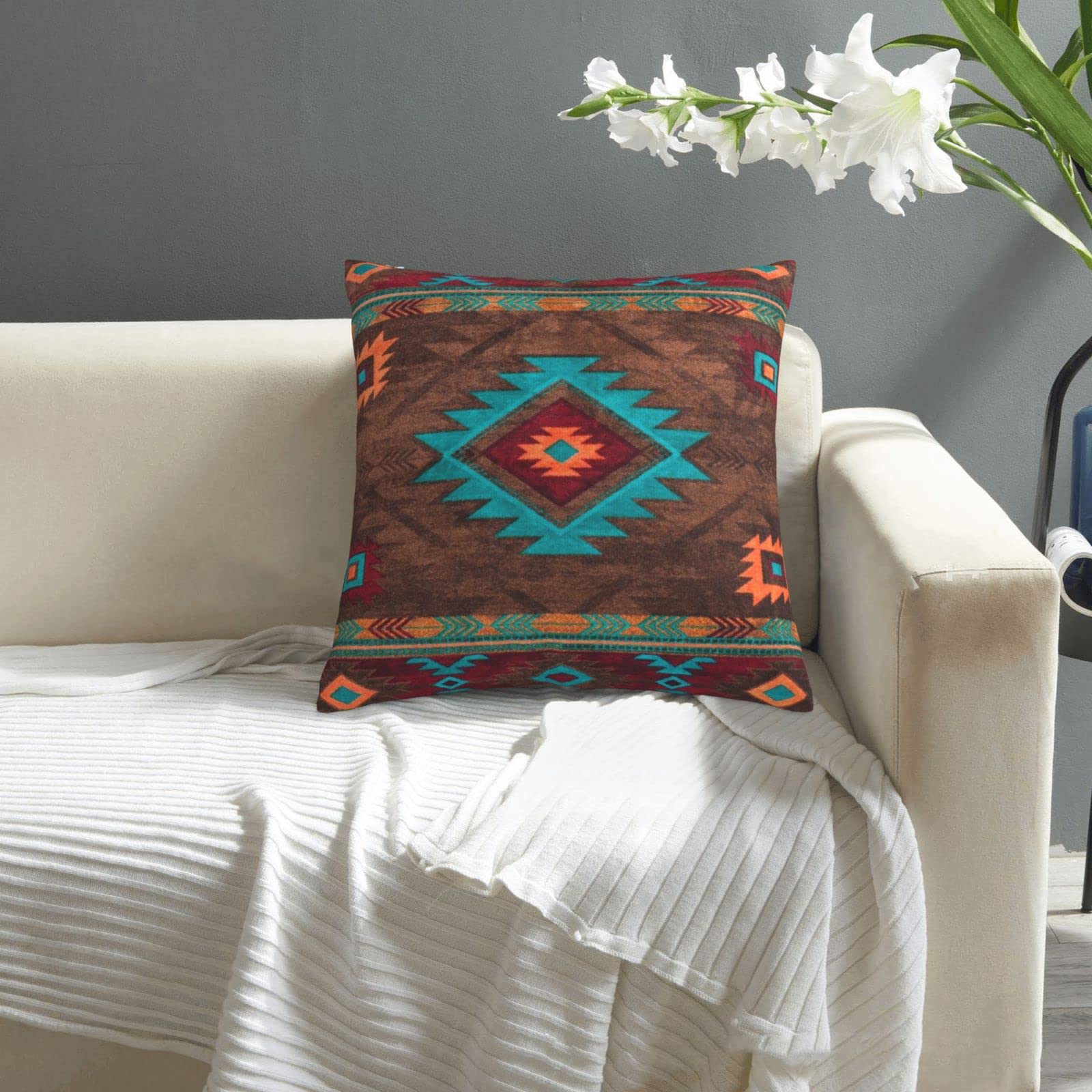 Native American Indian Furniture Pillows ZBIN Native American Wall Art