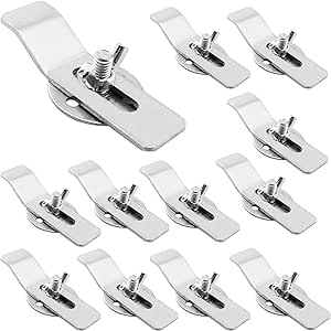 DZS ELEC 12PCS Stainless Steel Sink Bottom Long Base Round Bottom Fixed ...