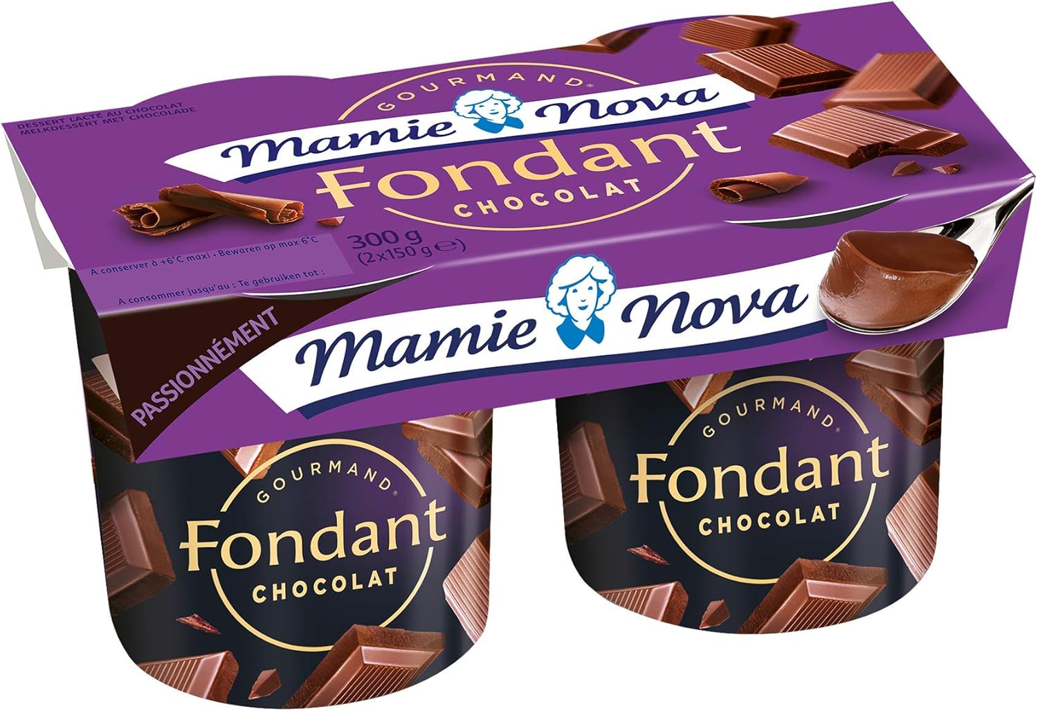 MAMIE NOVA Gourmand Fondant Chocolat 0.3 kg : Amazon.fr: Epicerie