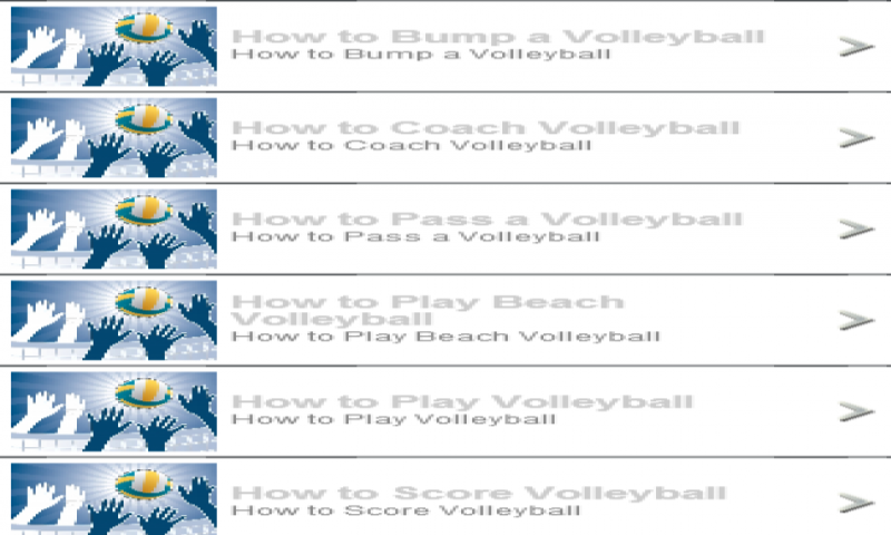 Volleyball Guide - App on the Amazon Appstore