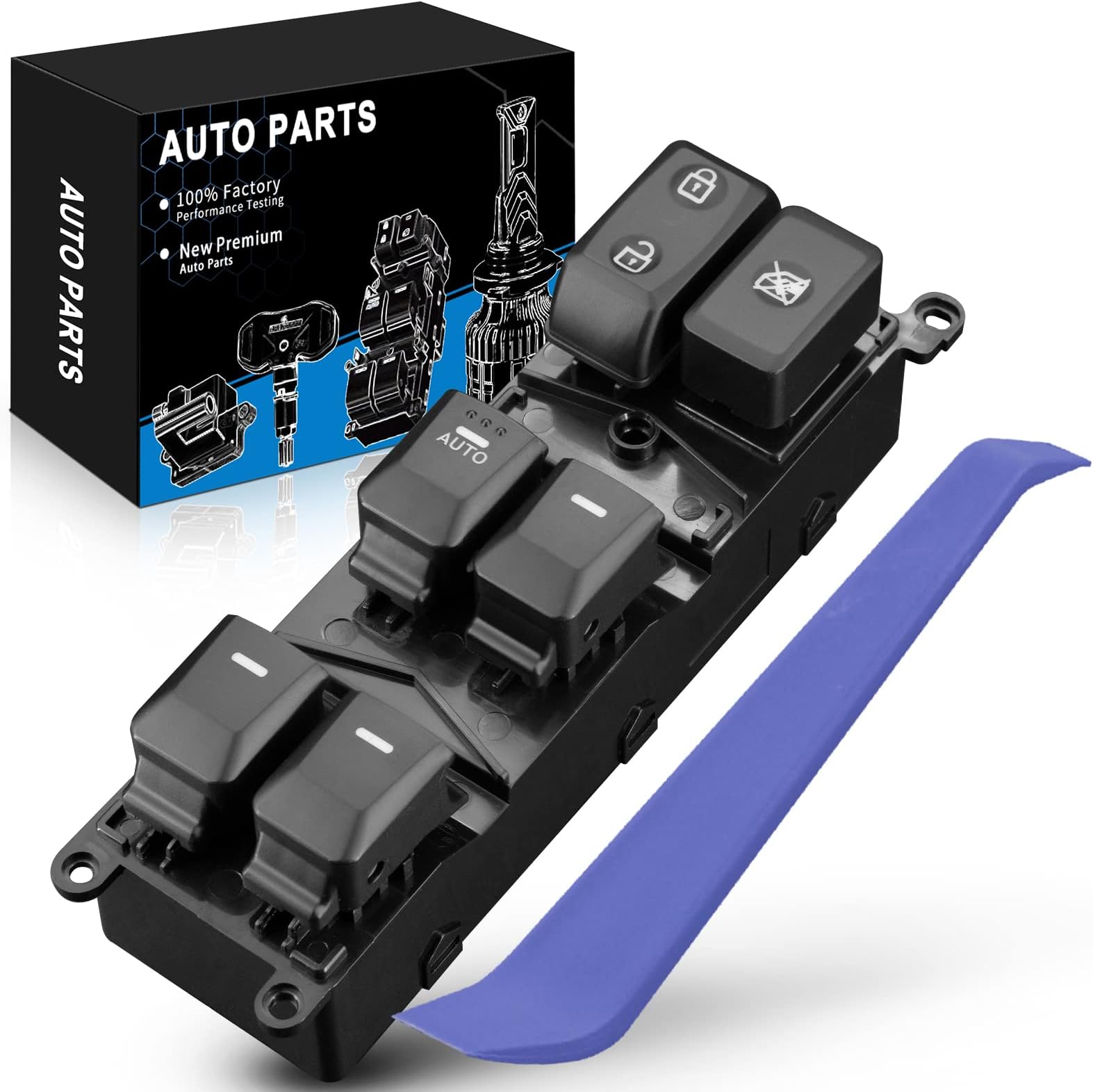 Amazon.com: X AUTOHAUX Master Driver Side Power Window Switch Lift ...