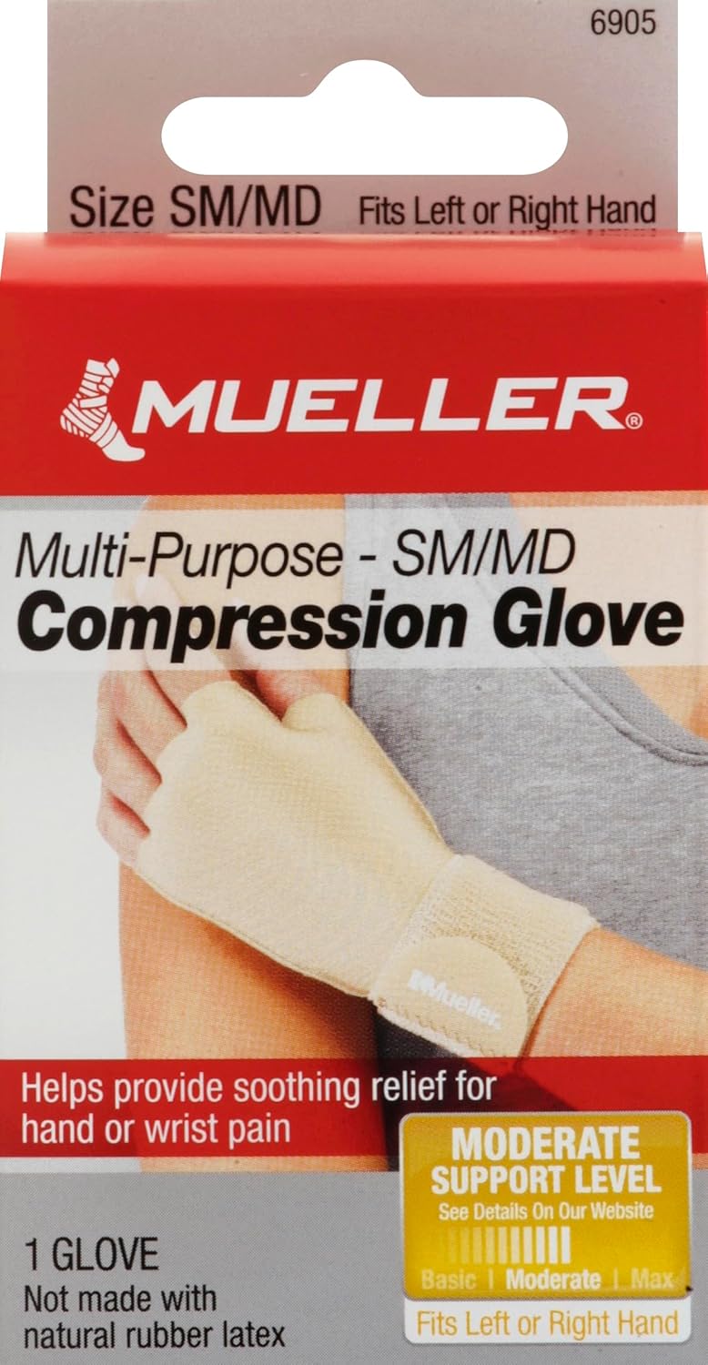 MUELLER - Guantes de compresión para artritis de medicina deportiva ...