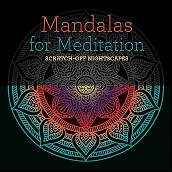 Mandalas for Meditation: Scratch-Off NightScapes: Lark Crafts ...