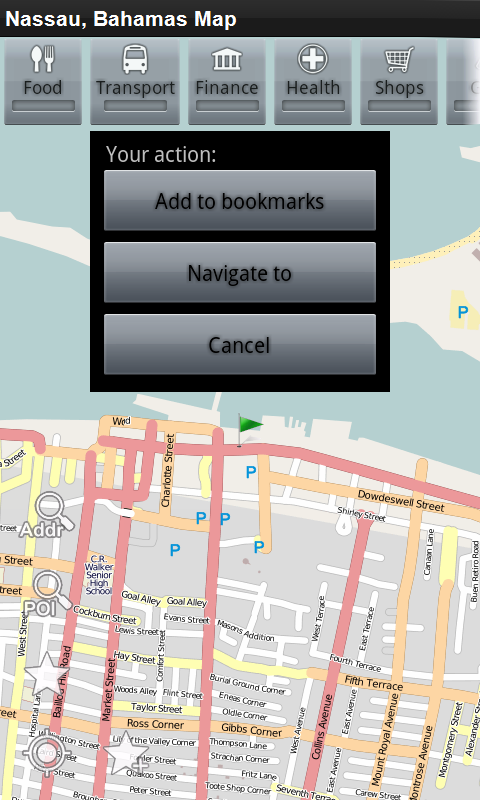 Nassau, Bahamas Offline Map: PLACE STARS:Amazon.com:Appstore for Android