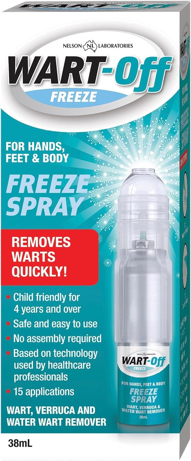 Wart-Off Freeze Spray 38 ml : Amazon.com.au: Health, Household ...