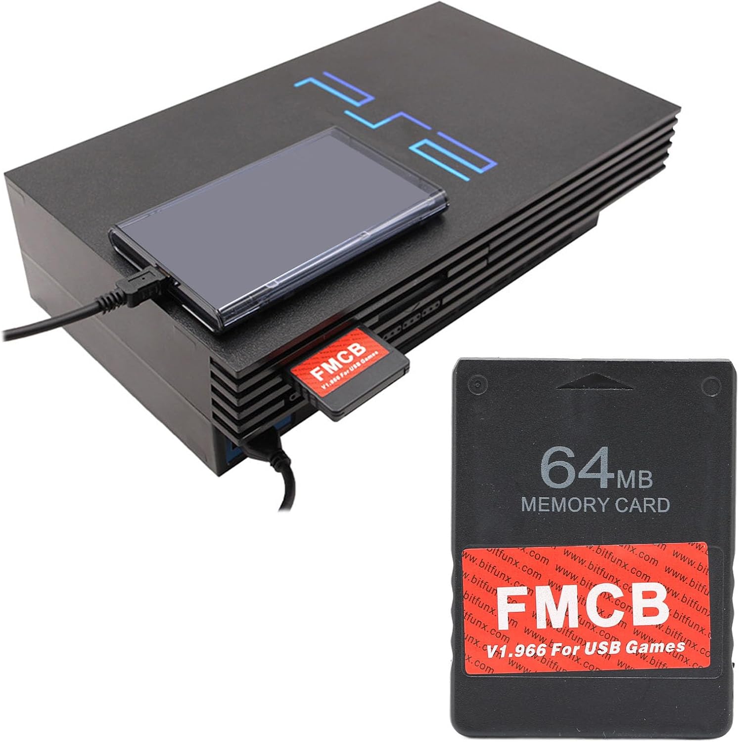 Tarjeta Memoria FMCB McBoot 64MB V1.966 para Consola Juegos ...
