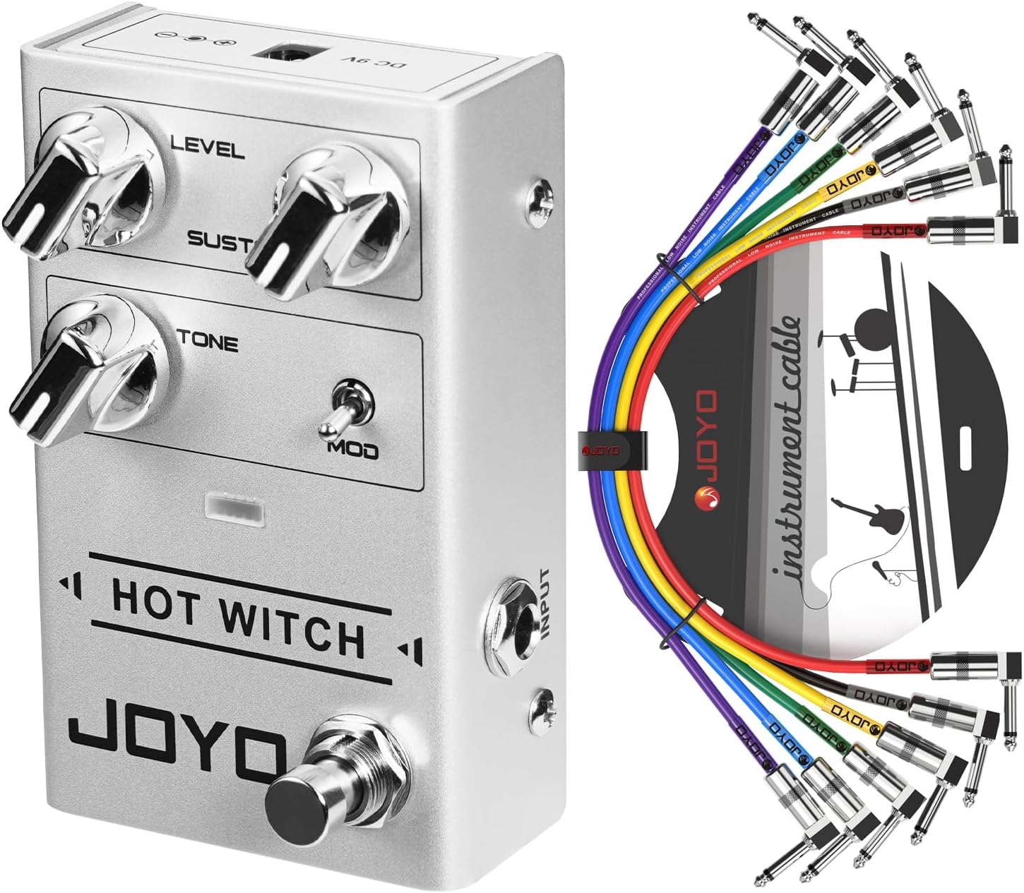Amazon.com: JOYO R-25 Multiple Fuzz Effects Guitar Pedal and CM-05 6 ...