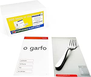 Amazon.com: Pat's Flash Cards Learning Portuguese Picture Cards (Food ...