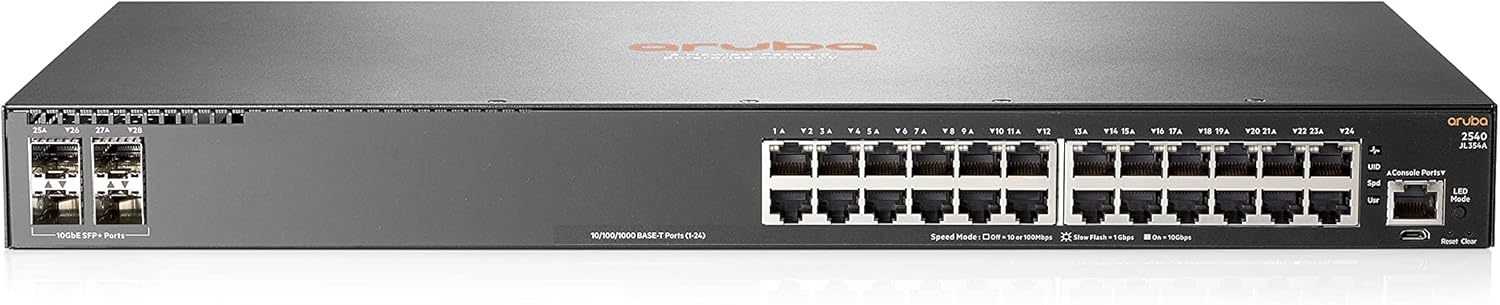 HPE Aruba 2540 24G 4SFP+ Switch: Amazon.de: Computer & Zubehör