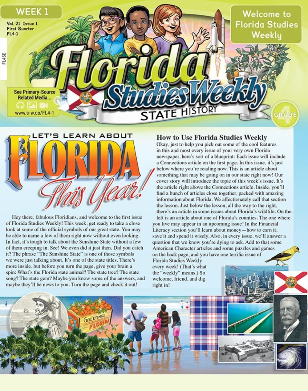 Studies Weekly Florida Social Studies Grade 4. Florida Studies Weekly ...