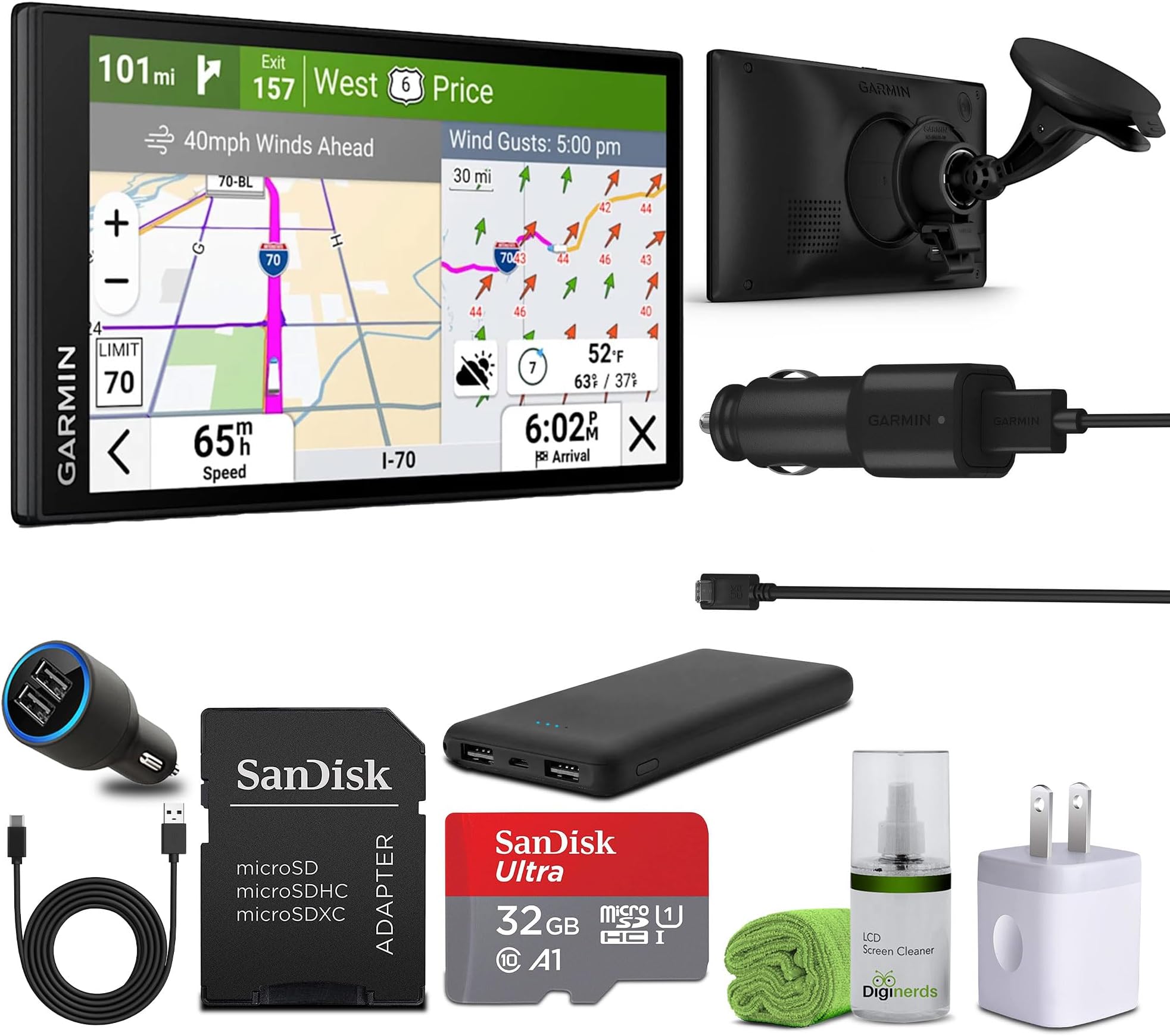 Amazon.com: Garmin Dezl OTR620 GPS Truck Navigator 6" Display ...