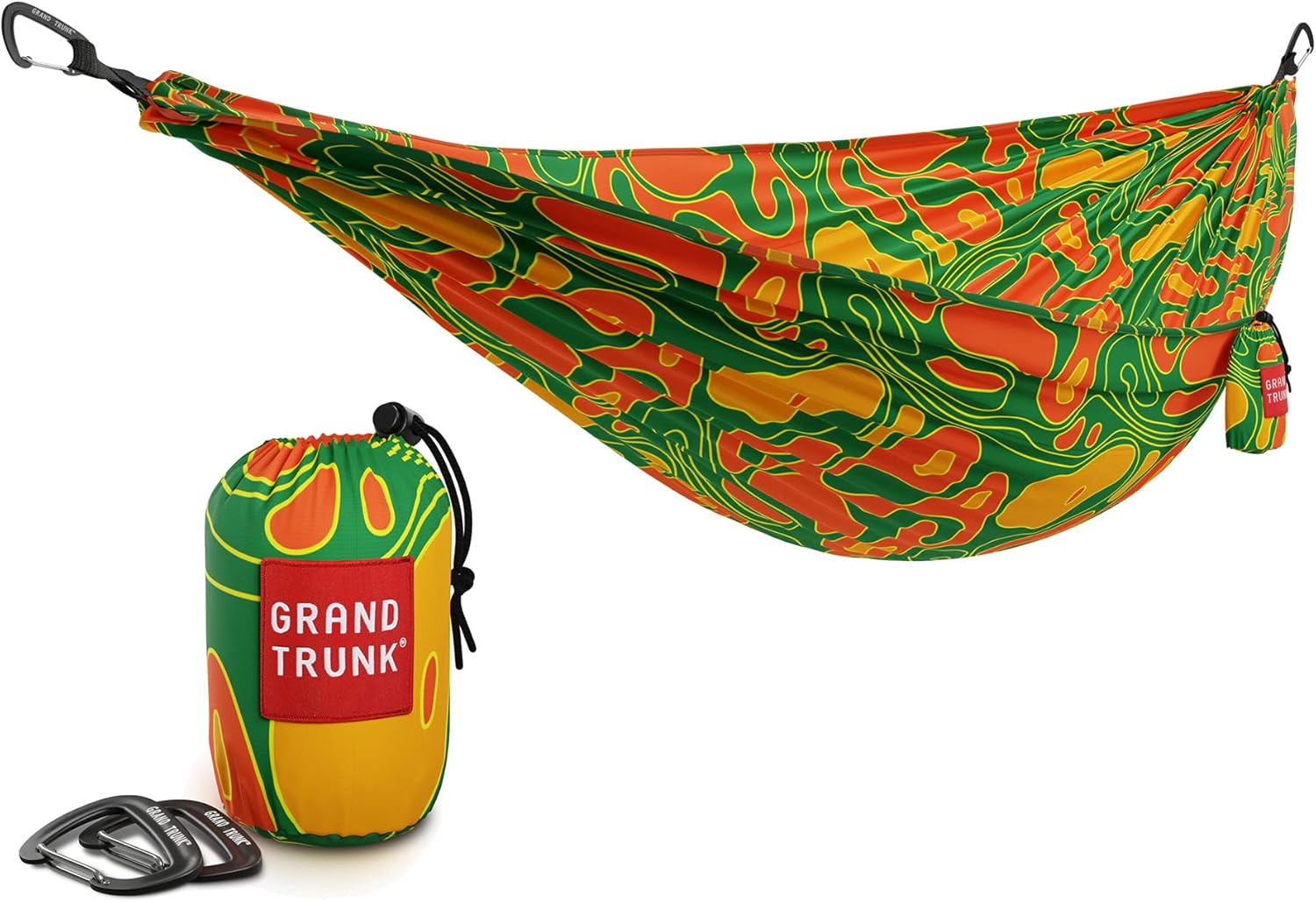Amazon.com: Grand Trunk TrunkTech Double Hammock | Portable Camping Hammock | Accessories for ...