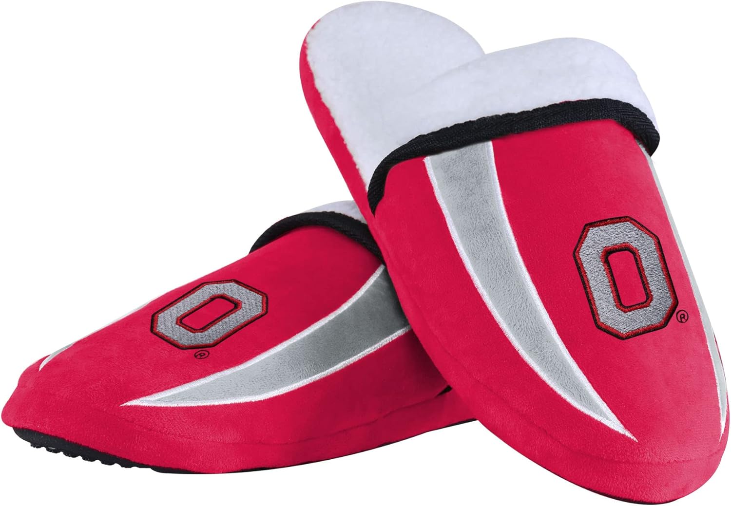 Amazon.com: FOCO Ohio State Buckeyes NCAA Mens Sherpa Slide Slippers ...