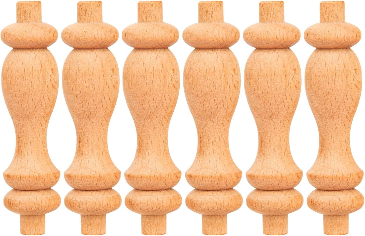 Amazon.com: TCHOSUZ 25 Pack 2-3/4 Inch Unfinished Wooden Baluster ...