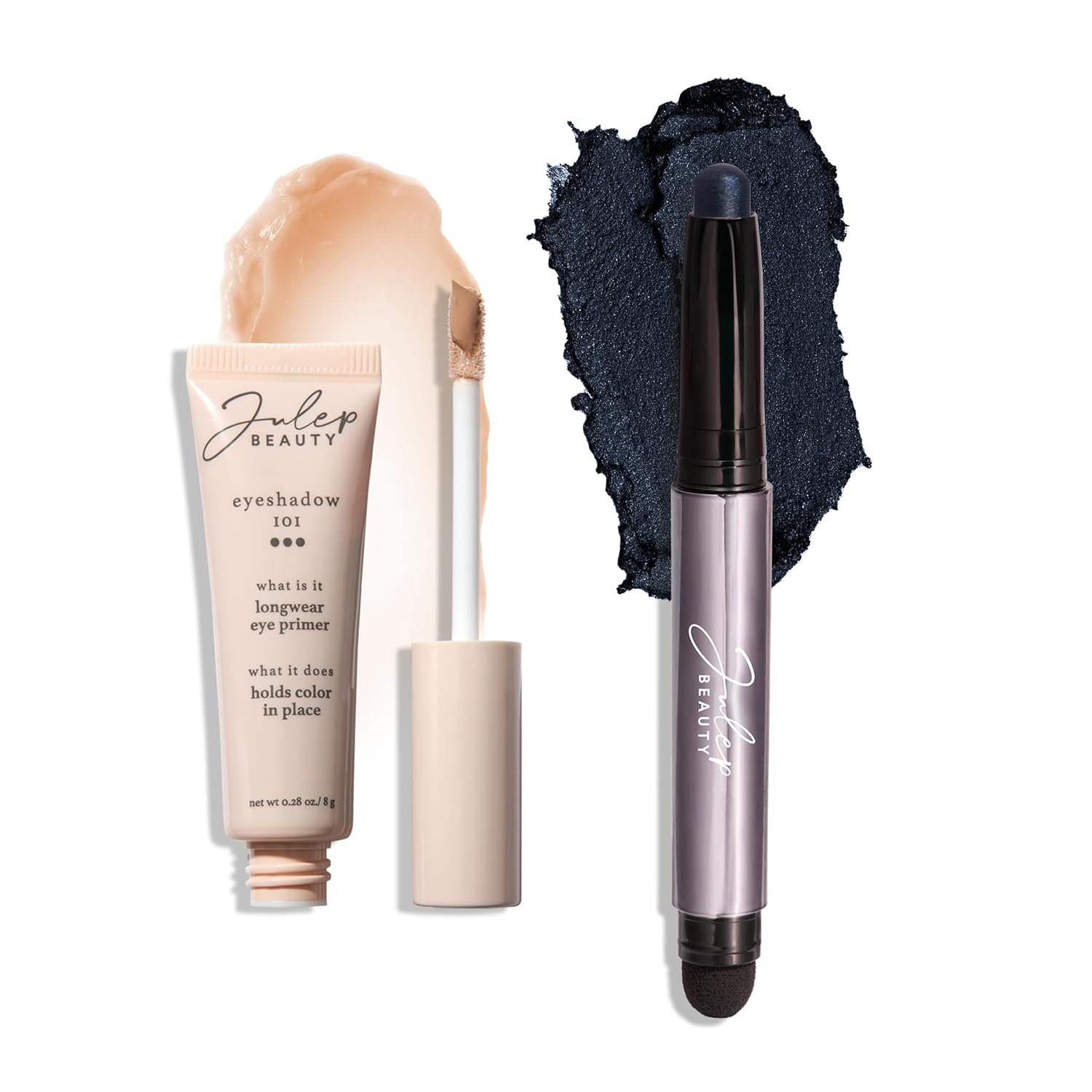 Amazon.com : Julep Eyeshadow 101 Longwear Primer and Midnight Blue ...