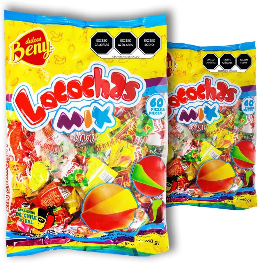 Amazon.com : BENY LOCOCHAS WATERMELON (SANDIA) HARD CANDY 1LB .098 OZ ...