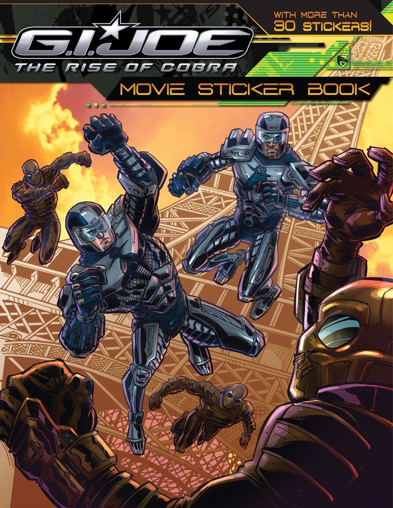 G.I. JOE Movie Sticker Book (G.I. Joe The Rise of Cobra) : Echeverria ...