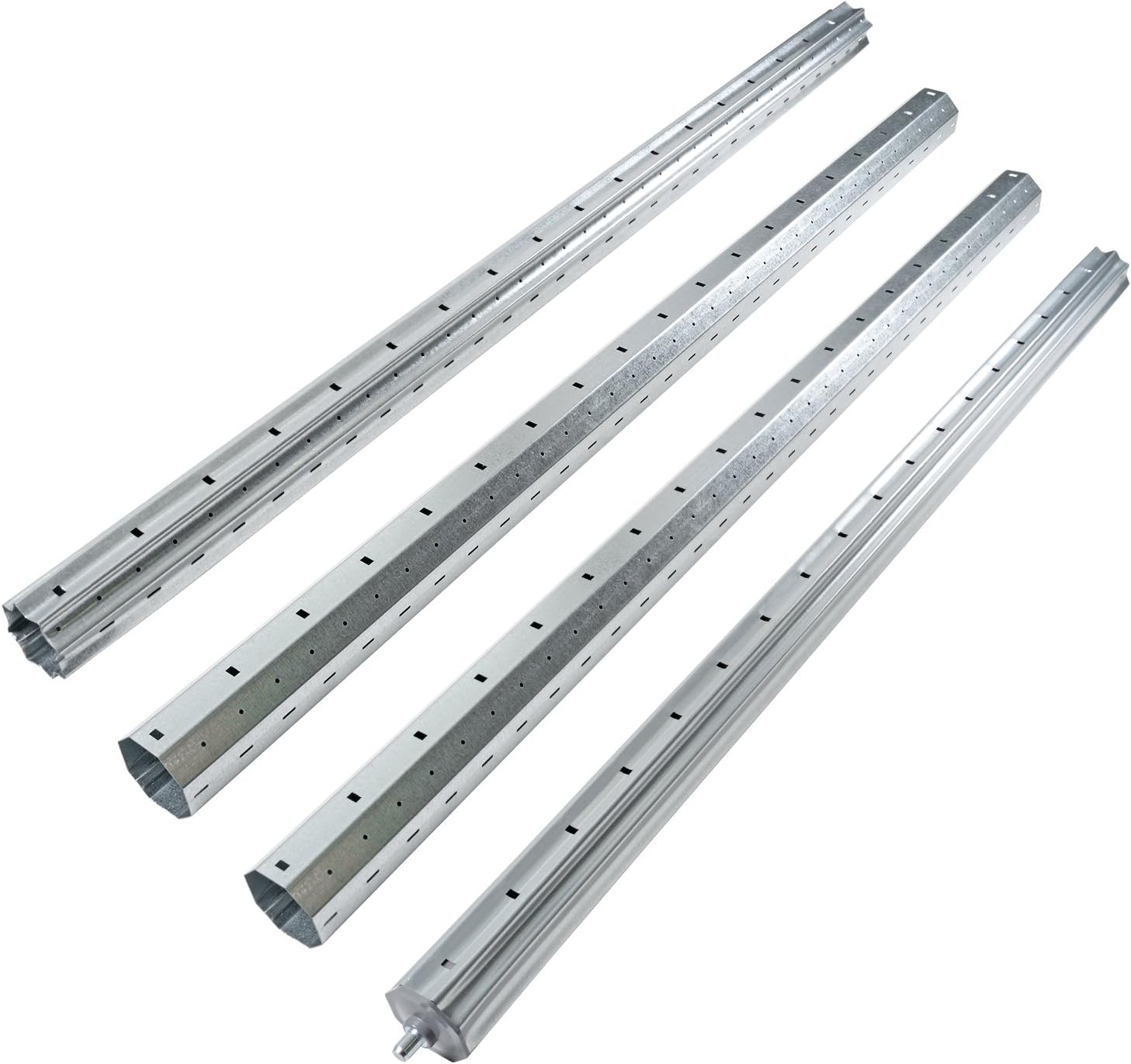 3T-MOTORS Rollladenwelle 350 cm SW60, 8-kant Stahlwelle, Wellenset mit ...