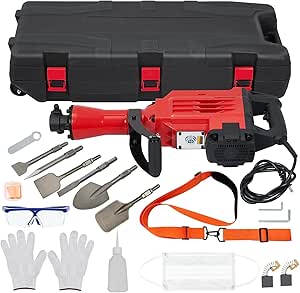 KIMORE Demolition Jack Hammer, Heavy Duty 3600W Electric Jackhammer ...