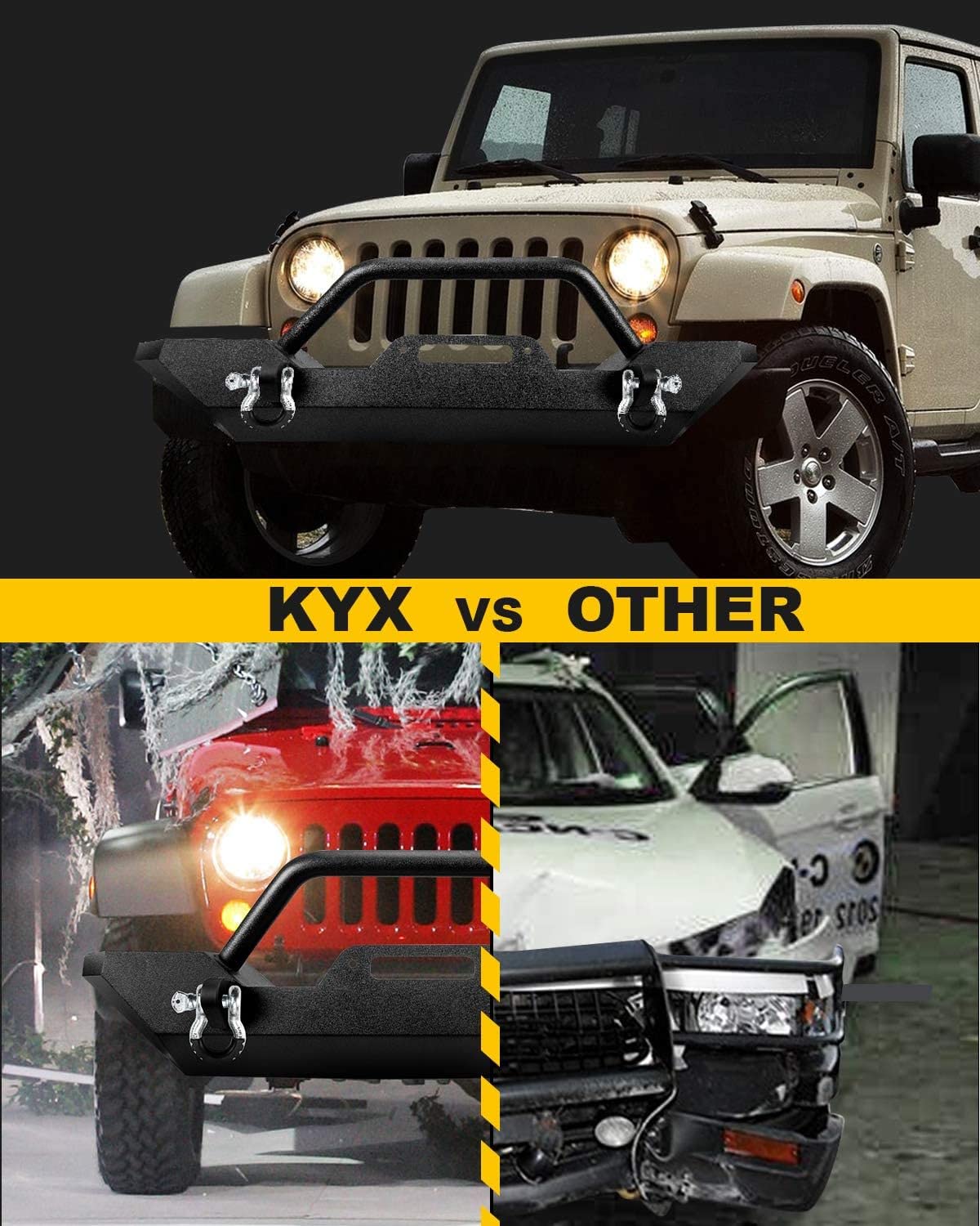 Snapklik.com : KYX Front Bumper Compatible