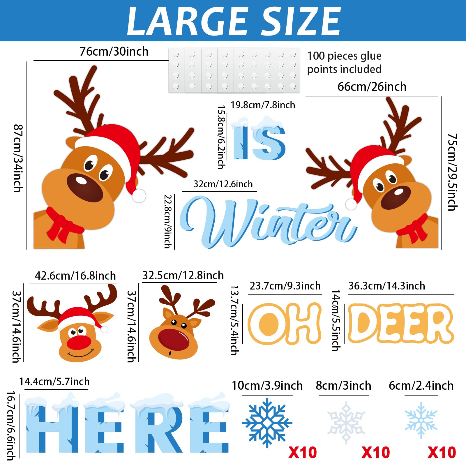 Snapklik.com : Large Christmas Bulletin Board Set Classroom Decoration ...