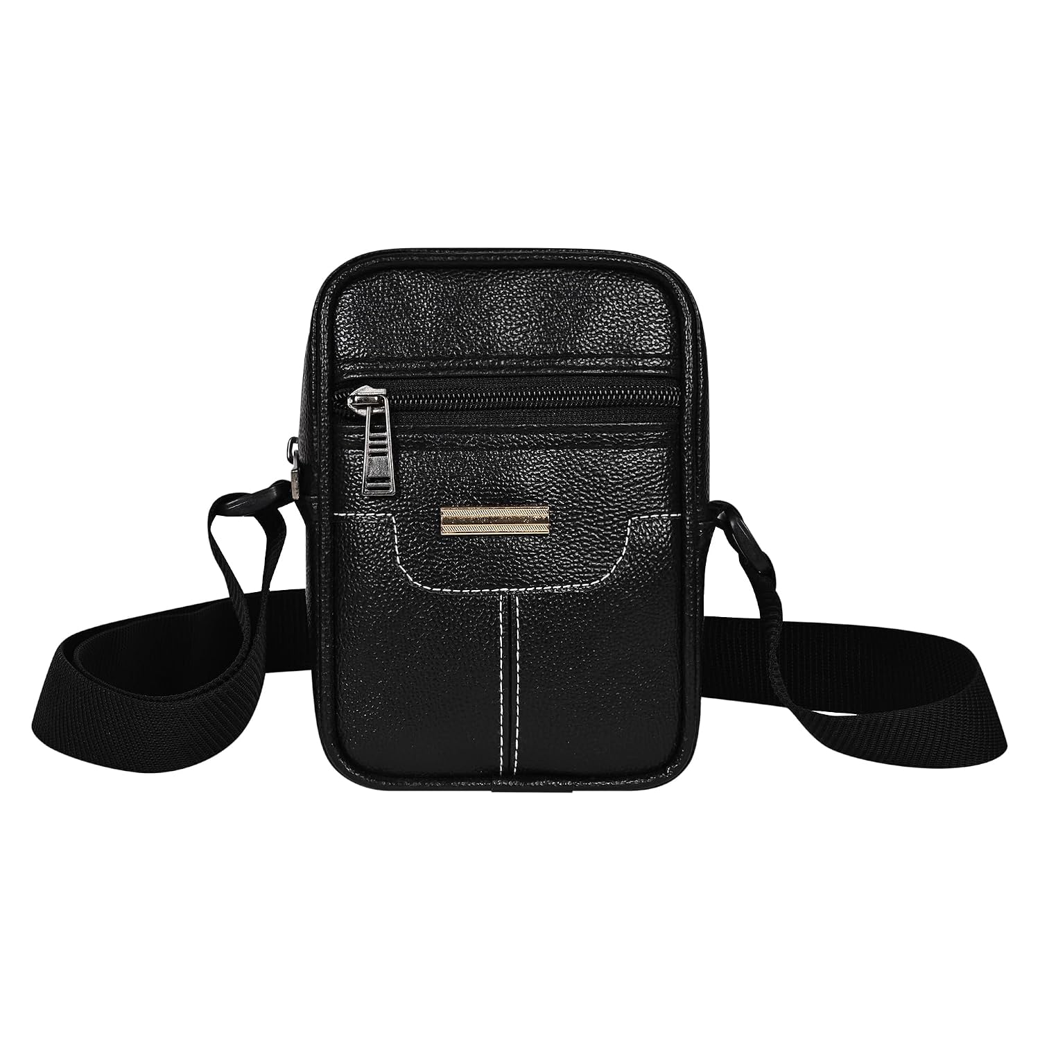 Buy Pramadda Pure Luxury Stylish Milan SMALL Leather Sling Bag for Men ...
