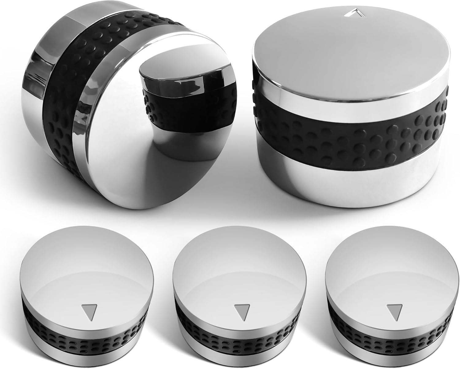 Amazon.com : Unicook 5 Pack Grill Control Knobs Replacement, Chrome ...