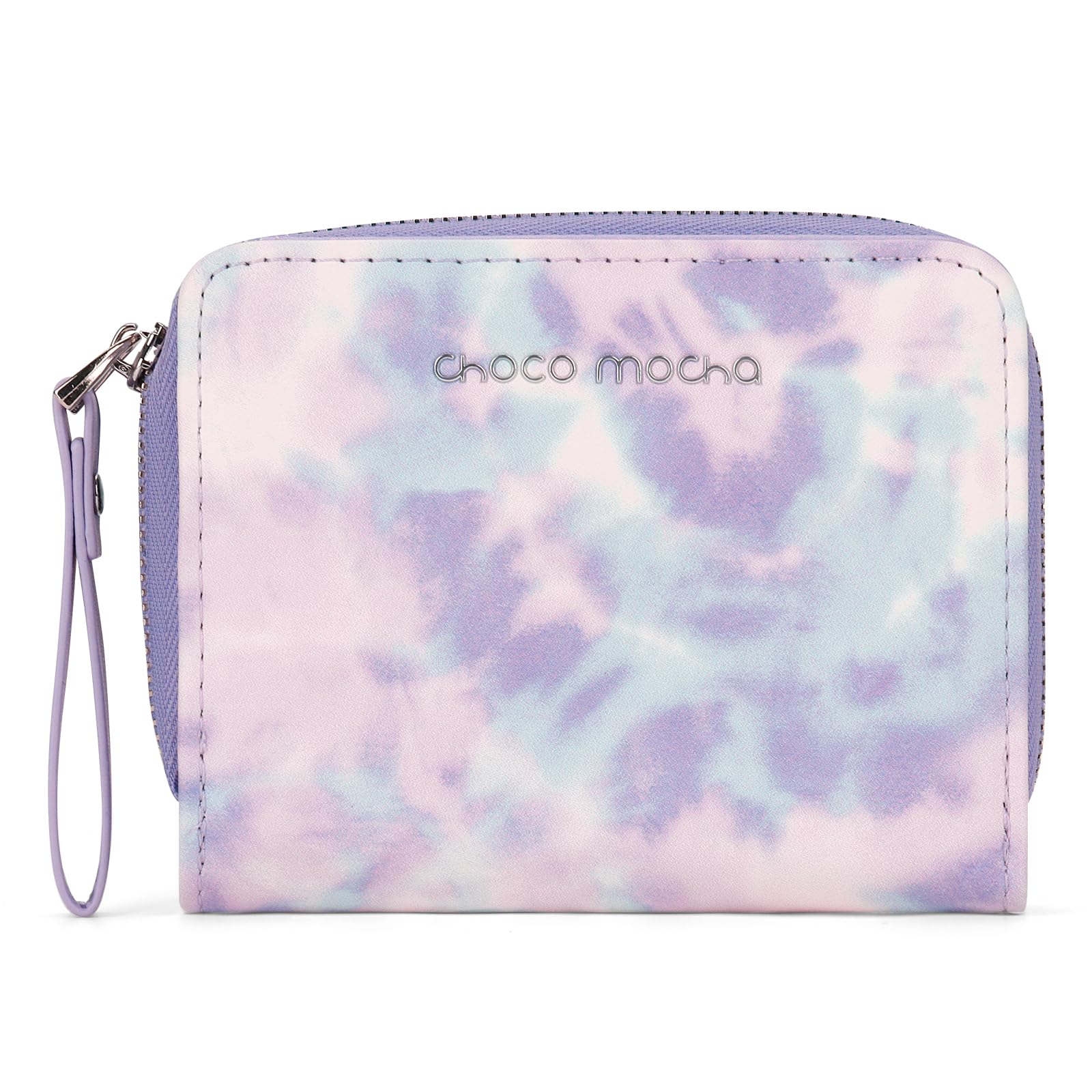Amazon.com: Choco Mocha Girls Wallet with Zipper, Leather Bifold Wallet ...