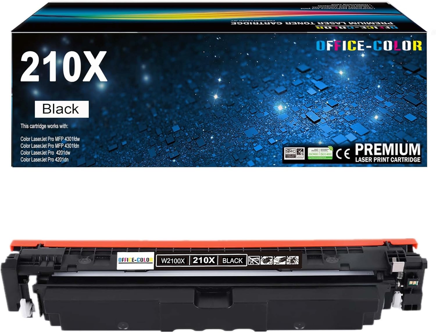 Amazon.com: 210X Black Toner Cartridges Replacement for HP 210X W2100X ...