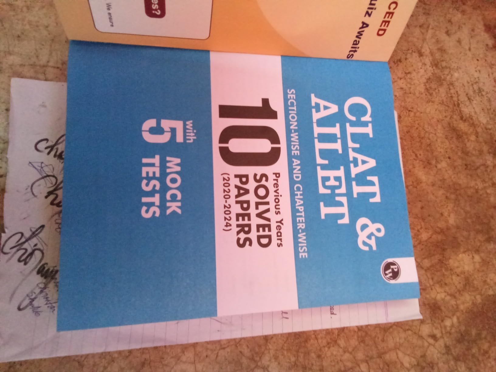 (Old Edition) PW CLAT & AILET 10 Previous Years Solved Papers (2020 ...