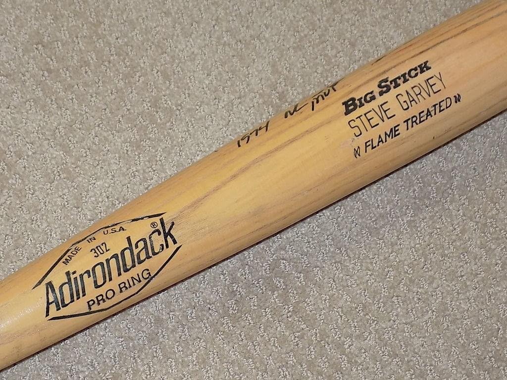 Autographed Steve Garvey Baseball Bat - Game - PSA/DNA Certified ...