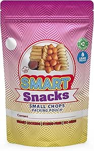 Amazon.com: Africanada Snack Packing Pouches for Small Chops – 50-Pack ...