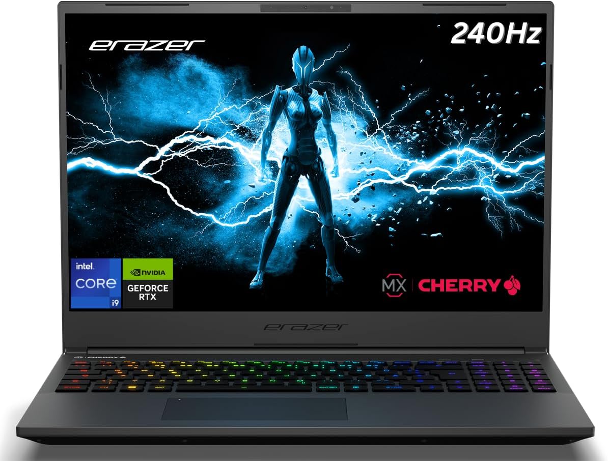 ERAZER Major X20 Gaming Laptop - Intel Core i9, 32GB RAM, 2TB SSD ...