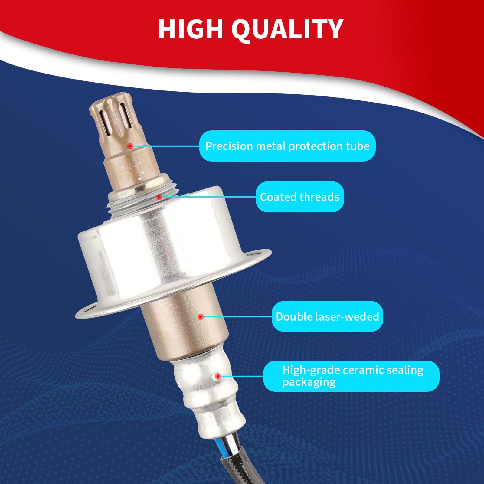 Snapklik.com : DrCax 234-9070 Oxygen O2 Sensor Upstream Heated Air Fuel ...