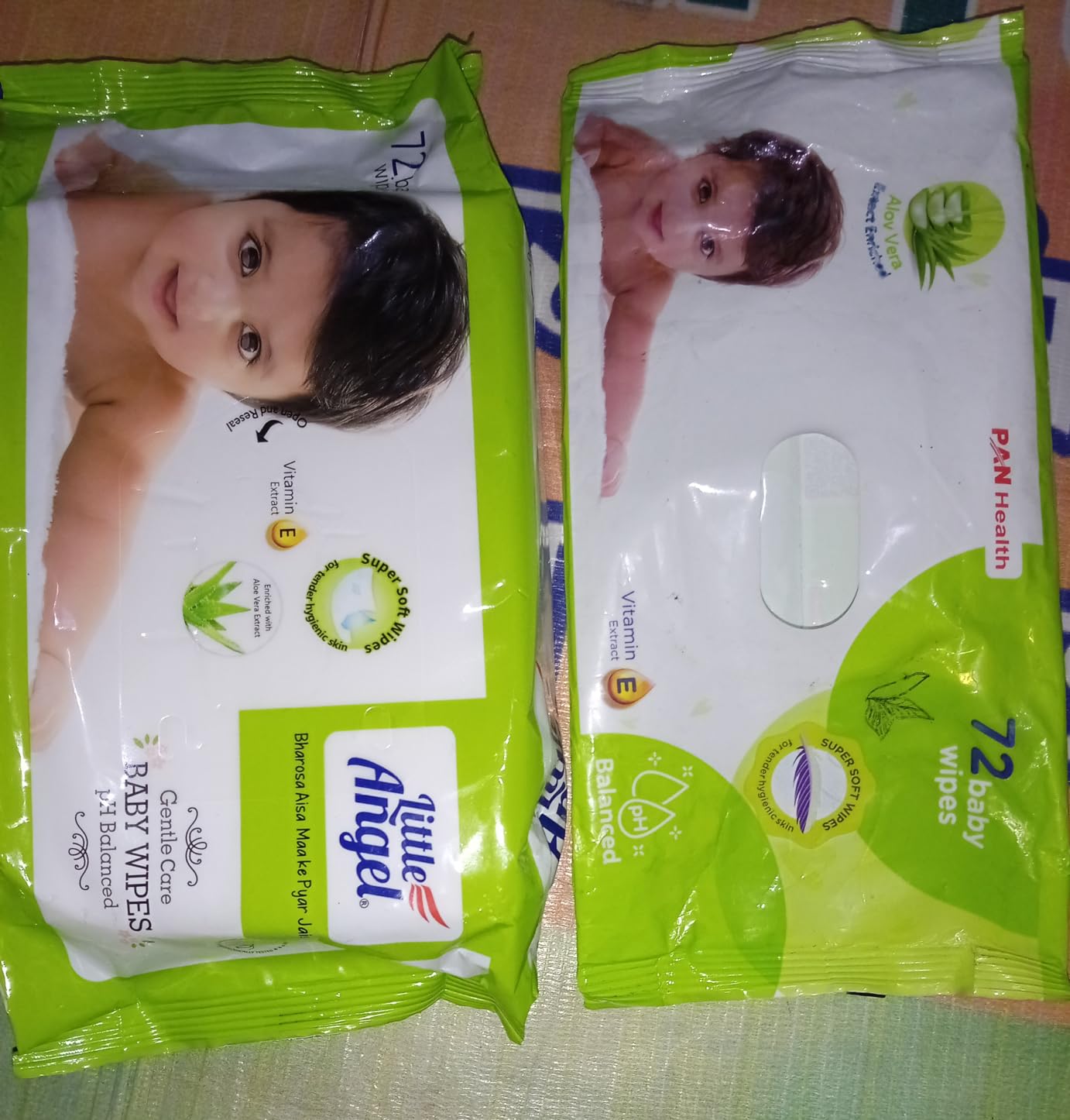 Buy Little Angel Super Soft Cleansing Baby Wipes Lid Pack, 288 Count ...