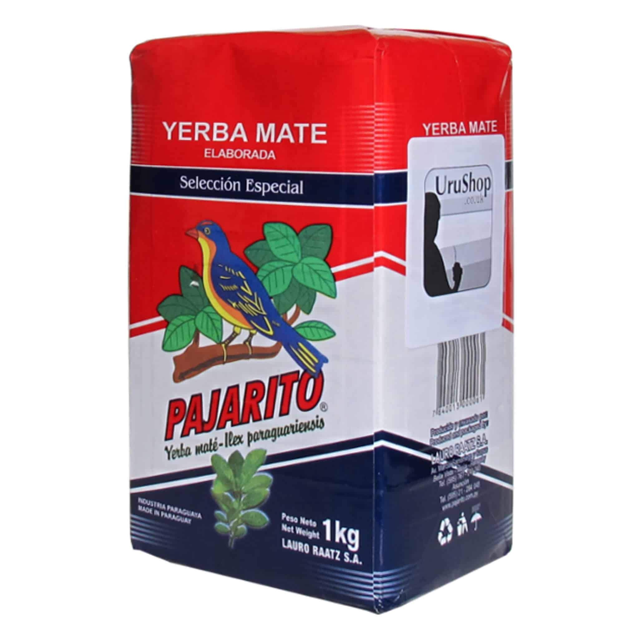 Yerba Mate Pajarito Selección Especial (10x1Kg) : Amazon.fr: Epicerie
