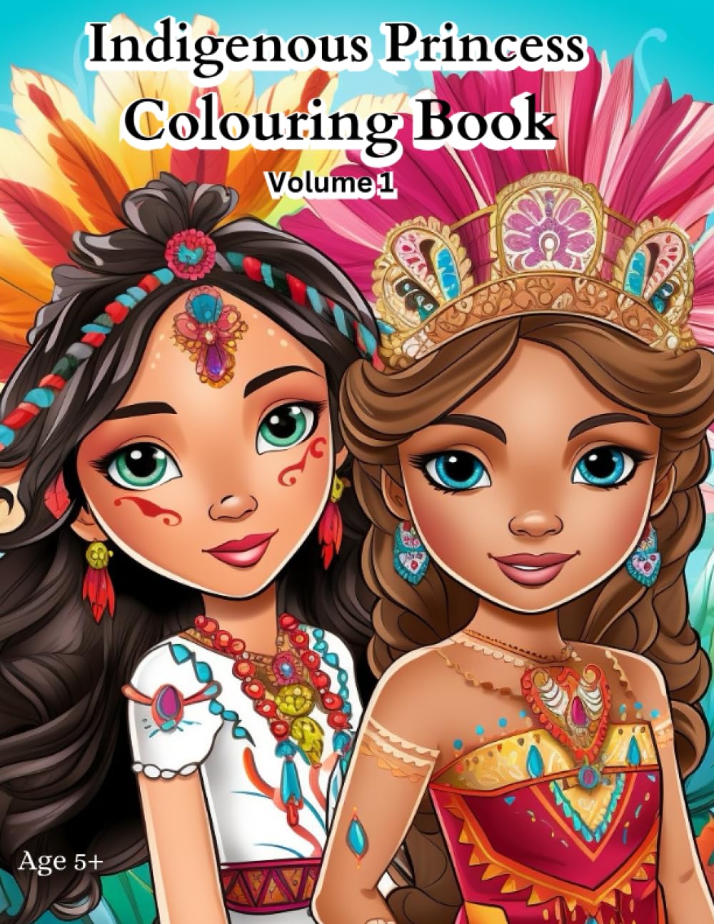 Indigenous Princess Colouring Book: Volume 1: Hallam, Matthew: 9798854722629: Books - Amazon.ca