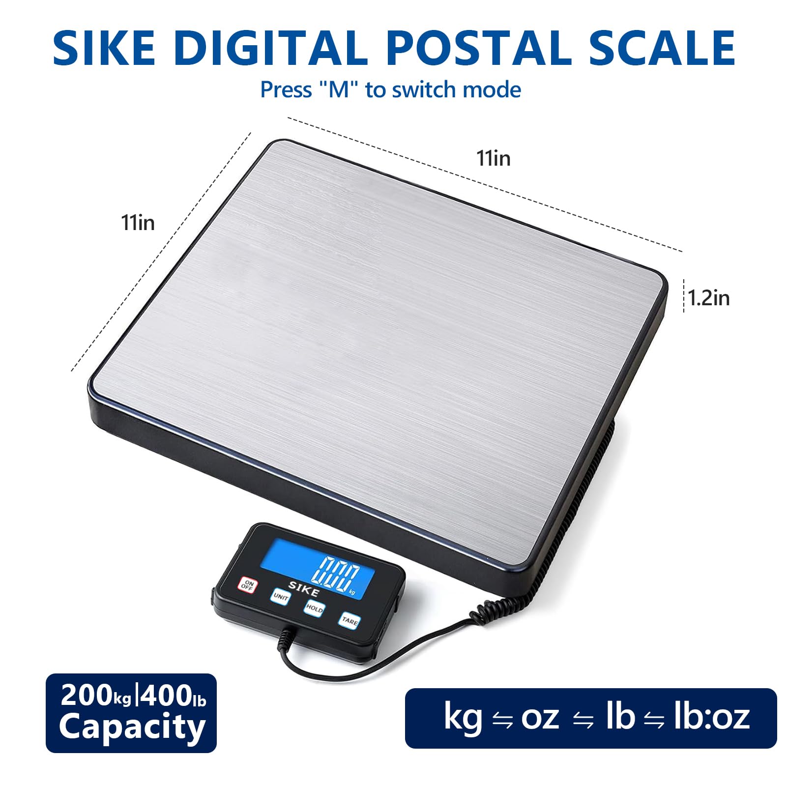 Snapklik.com : Shipping Scale, Scale For Packages, Digital Postal Scale ...