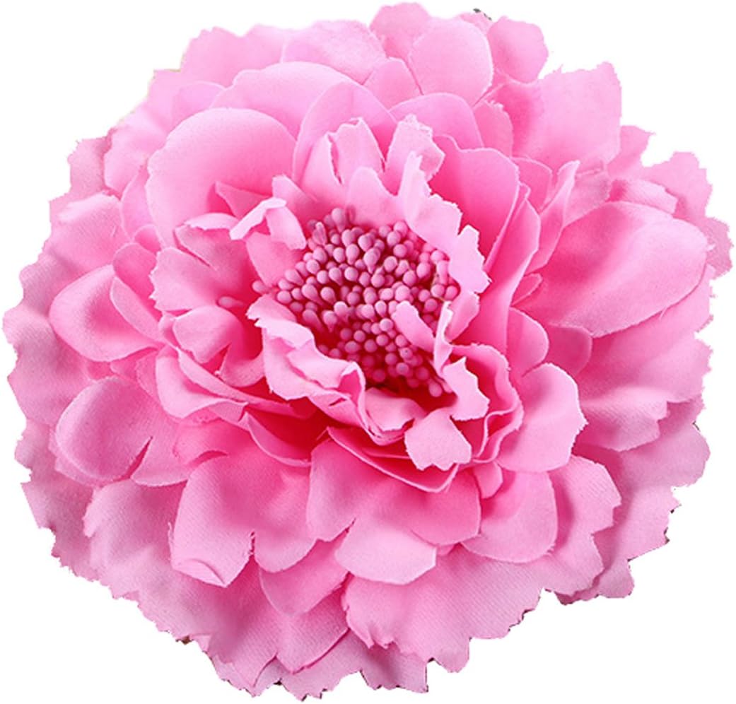 Amazon.com: HC-01 Floral Fall Peony Flower Hair Clip Flamenco Dancer ...