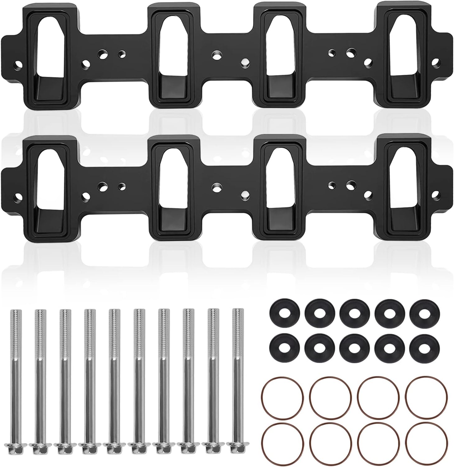 Amazon.com: ICT Billet LS3 Rectangle Port Cylinder Head to LS1 ...
