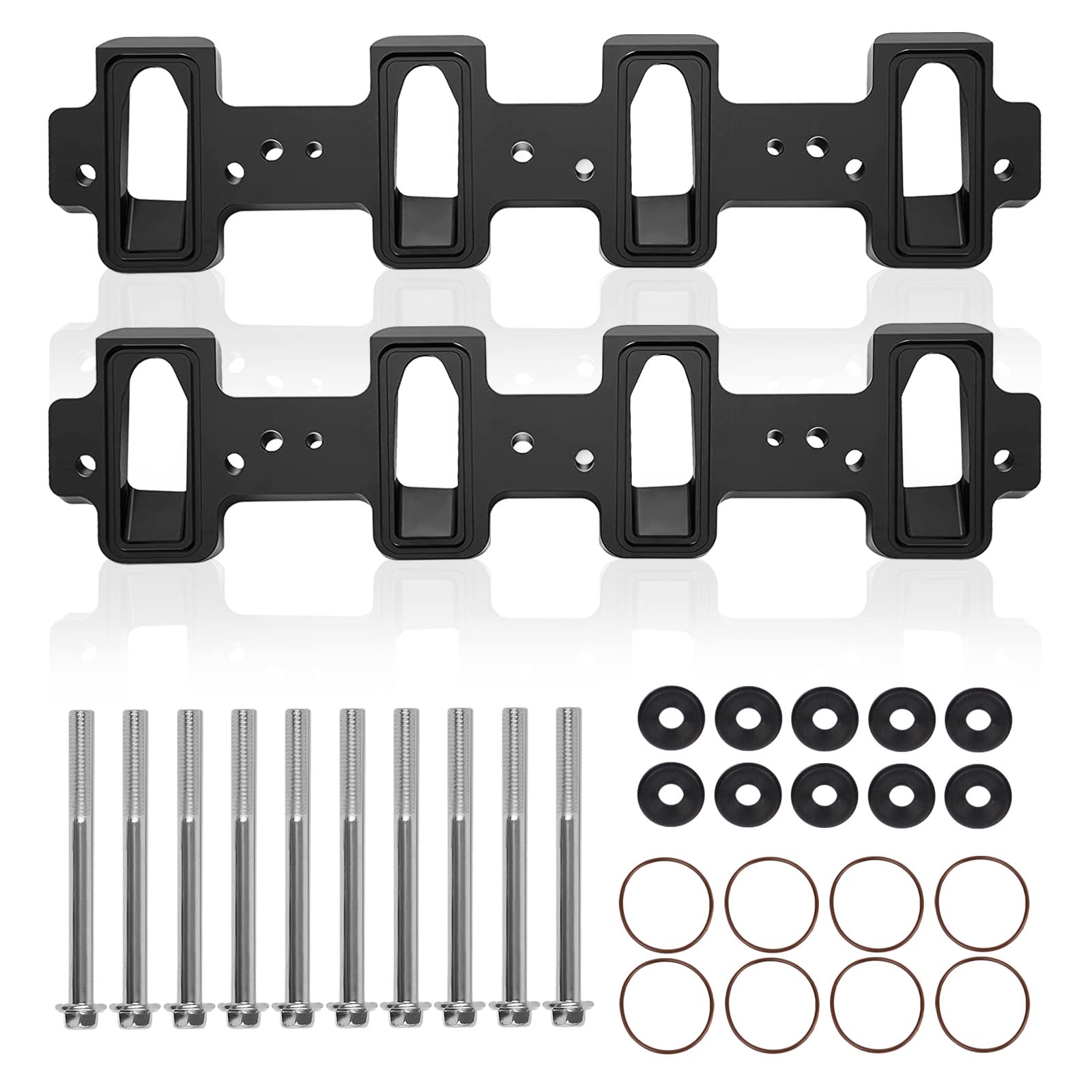 Billet Aluminum Adapter Plates Aluminum Billet Intake Manifold Adapter ...