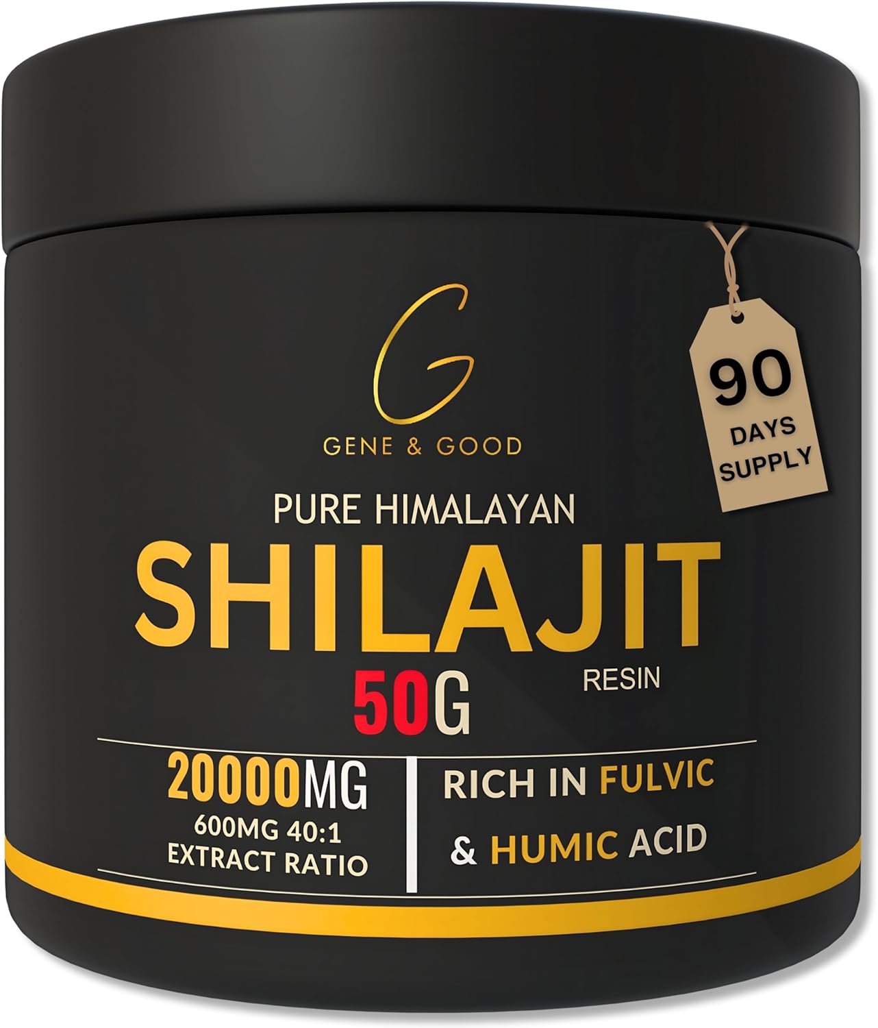 Gene & Good® Shilajit - Shilajit - UK Lab-Tested, Ethically Sourced ...