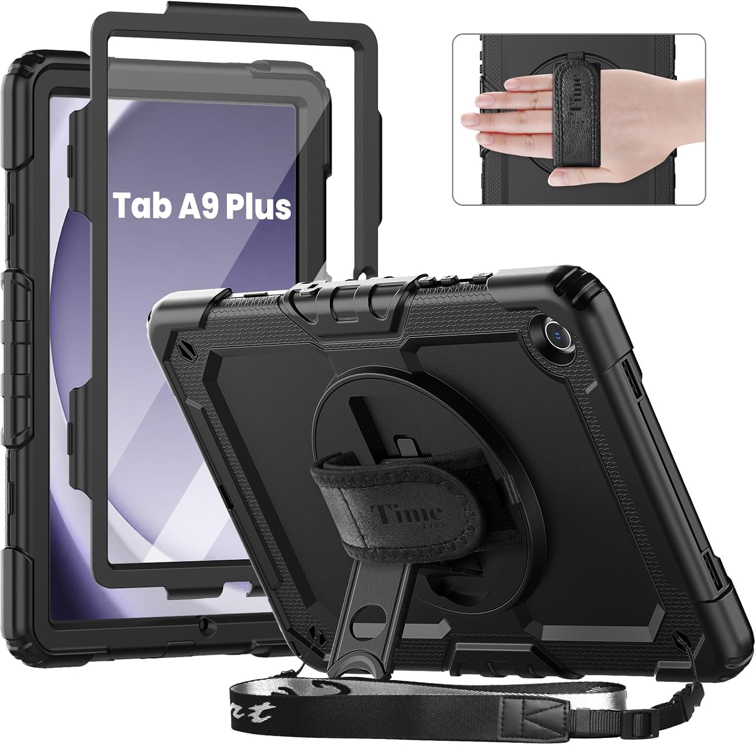 Amazon.com: Timecity Case for Samsung Galaxy Tab A9+/ A9 Plus 11 inch ...