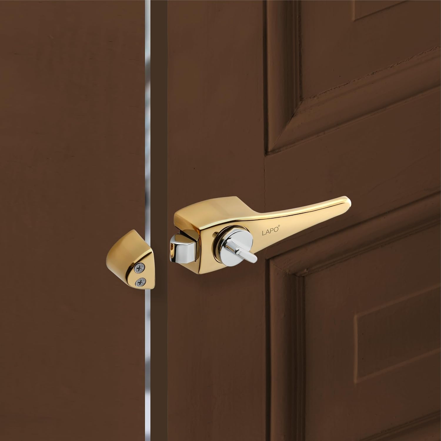 LAPO Heavy Duty Door Lock/Baby Latch Locks for Bedroom Bathroom Toilet ...