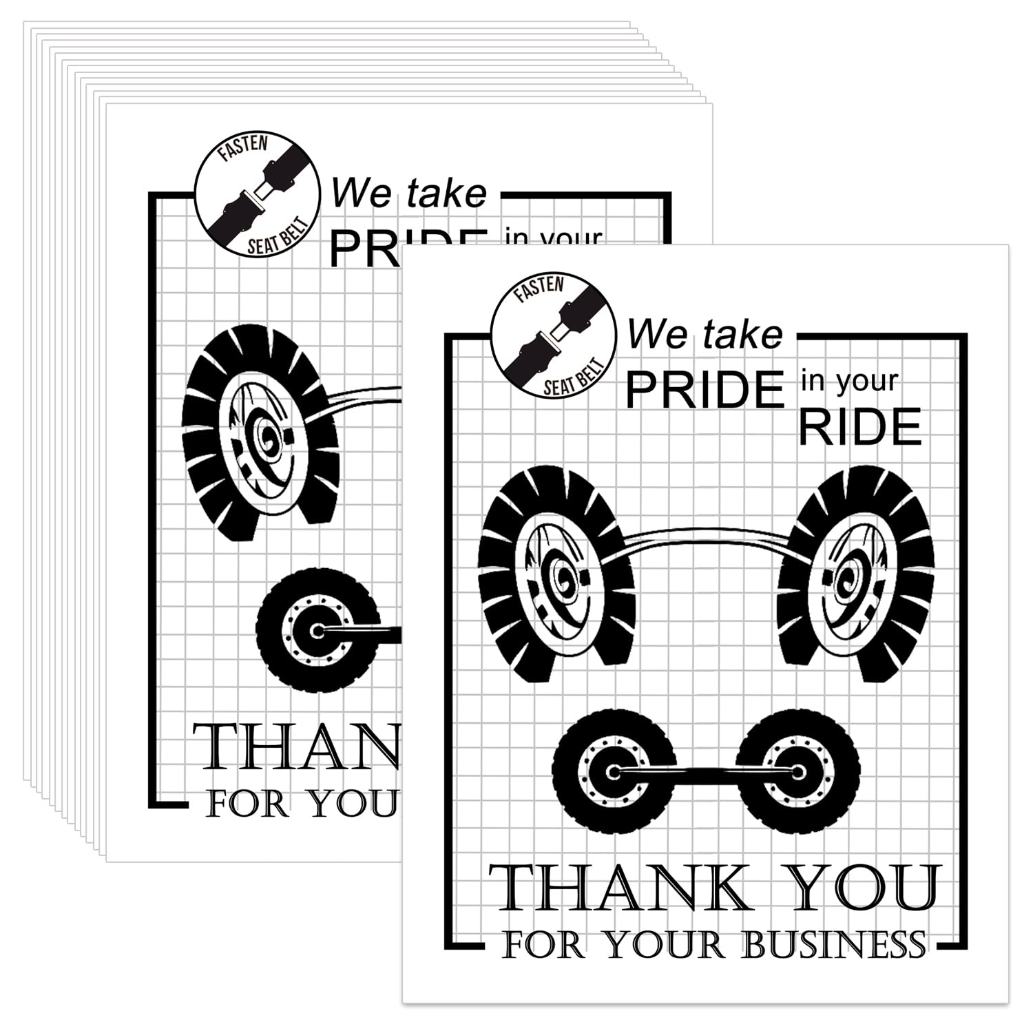 Amazon.com: RUENXG White Car Paper Floor Mats 100Pcs Temporary Cars ...