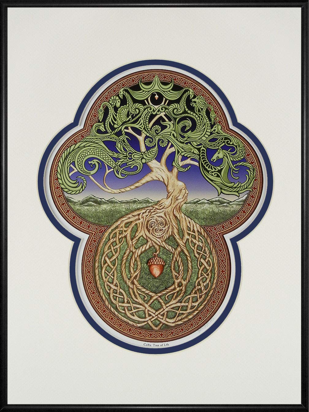 Celtic Tree Of Life Painting